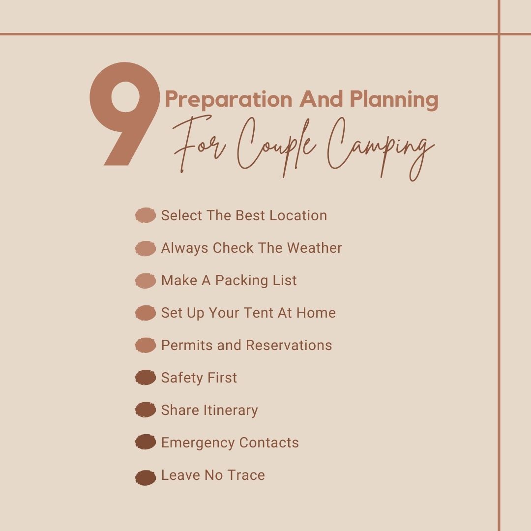 100 Tips For Unforgettable Couple Camping Adventure | Travelersfeat - A ...